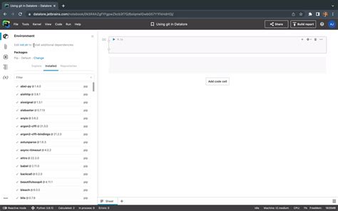 how to work with git in datalore the datalore blog