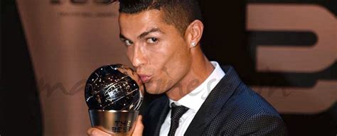 Cristiano Ronaldo de nuevo el mejor jugador del mundo según la FIFA