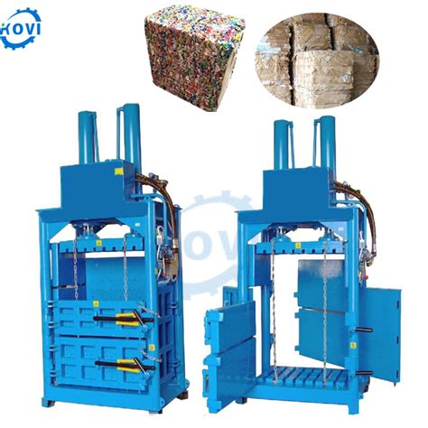 Vertical Hydraulic Cardboard Box Baling Press Waste Paper Baler Machine