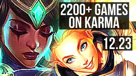 Karma Ez Vs Lux Cait Sup Games M Mastery