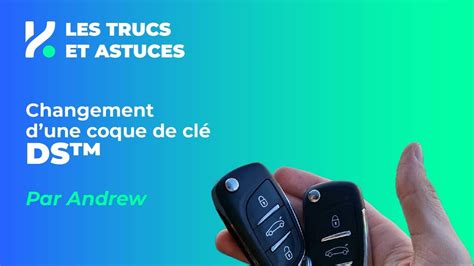 Comment changer la coque d une clé DS Inokey YouTube