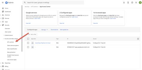 Setting Up A Quickbase Pipelines Gmail Connector Quickbase Help