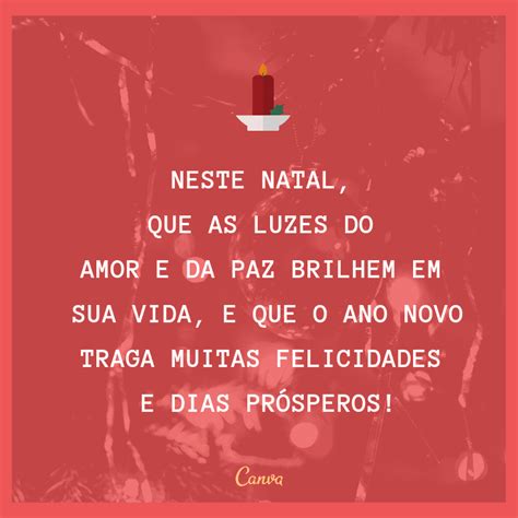 Mensagem De Natal E Ano Novo Lindas Frases Canva