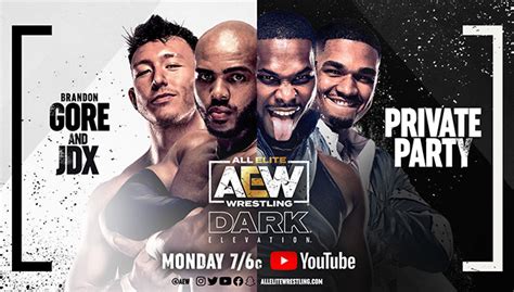 Lineup For Tonights AEW Dark Elevation Private Party In Action