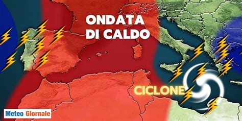 Meteo Ciclone Venti Furiosi Al Sud Caldo Anomalo Altrove