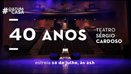 Teatro Sérgio Cardoso inicia comemorações dos seus 40 anos Portal do