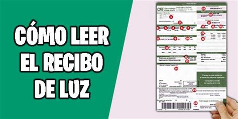 C Mo Ver Recibo De Luz Cfe Leer El Recibo De Luz