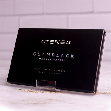 Paleta De Contorno E Iluminadores Atenea GLAM BLACK