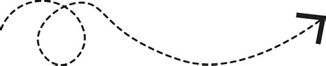 Dashed Line Arrow 9836460 PNG
