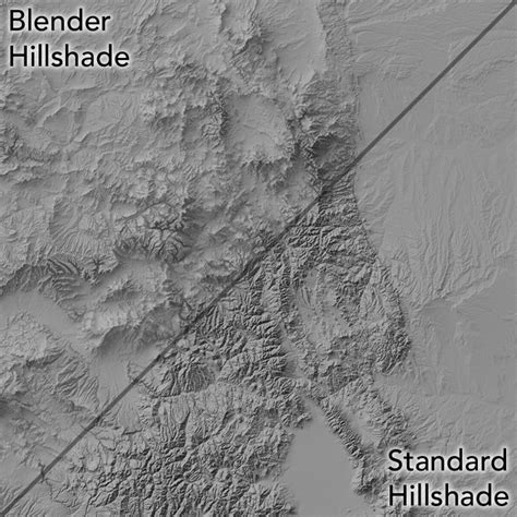 Shaded Relief In Blender Somethingaboutmaps