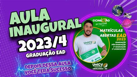 AULA INAUGURAL 2023 4 UNICV COMO ACESSAR O PORTAL DA UNICV Unicv
