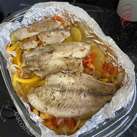 Filé de Tilápia no Forno NaColher