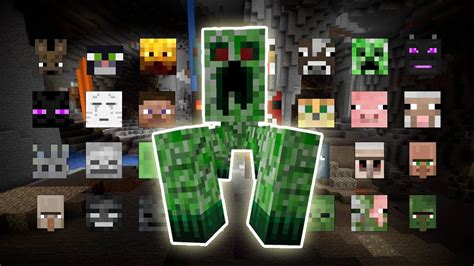 Mutant Creeper Vs All Mutant Mobs Minecraft Youtube