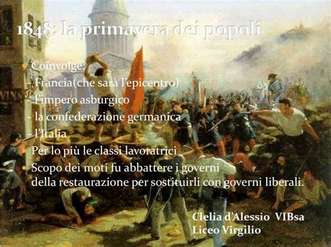 PPT 1848 La Primavera Dei Popoli PowerPoint Presentation ID 7000419