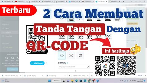 Cara Membuat Qr Code Tanda Tangan Membuat Tanda Tangan Barcode Plus