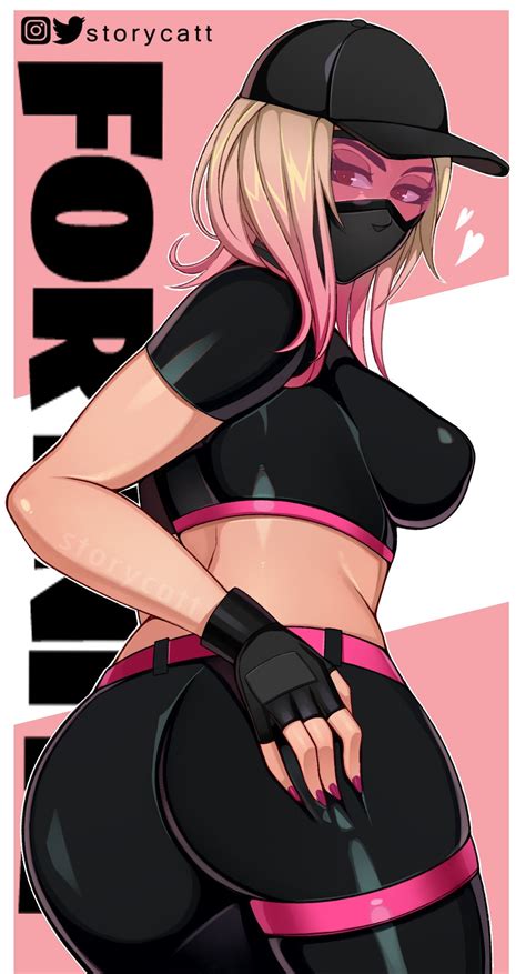 Rule 34 Ass Athleisure Assassin Breasts Female Fortnite Looking Back Nipple Bulge Storycatt