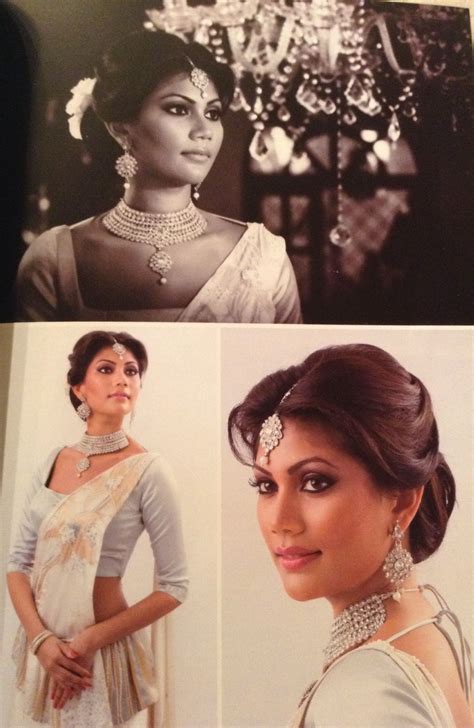 Brides Of Sri Lanka Wedding Hairstyles Bride Hair Down Sri Lankan