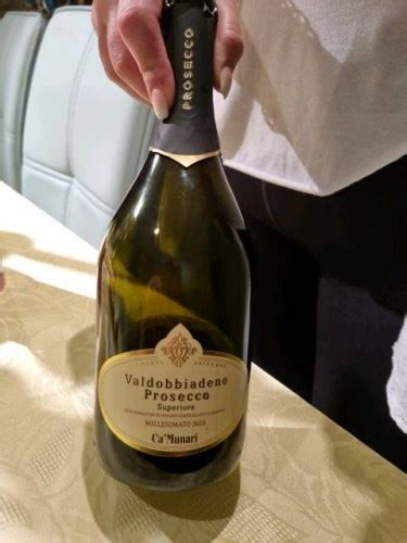 2020 Ca Munari Valdobbiadene Prosecco Superiore Vivino US