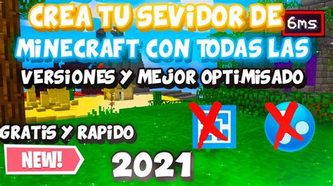 CÒMO CREAR un SERVIDOR DE MINECRAFT SIN PAGAR 24 7 SIN HAMACHI SIN