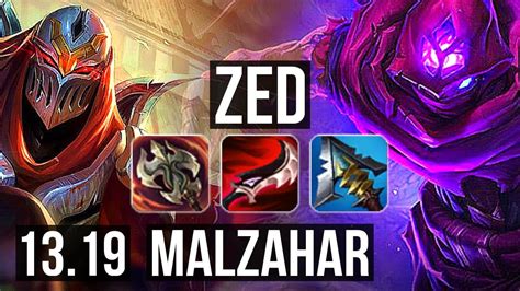 ZED Vs MALZ MID 3 4M Mastery 8 Solo Kills 1000 Games Godlike