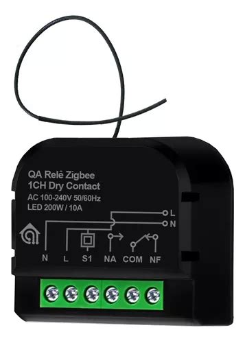 M Dulo Rel Zigbee Tuya Canal Contato Seco Lr Profissional