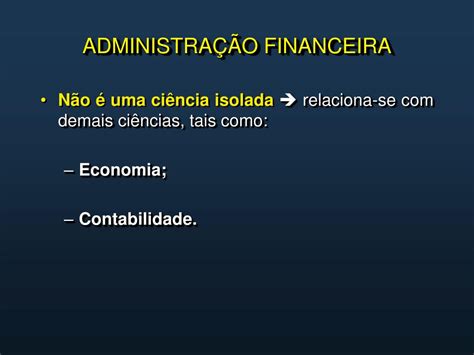 PPT Administração Financeira PowerPoint Presentation free download