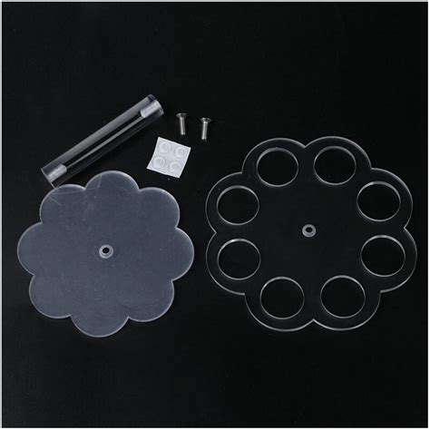 Detachable 8 Holes Acrylic Ice Cream Cone Holder S Vicedeal