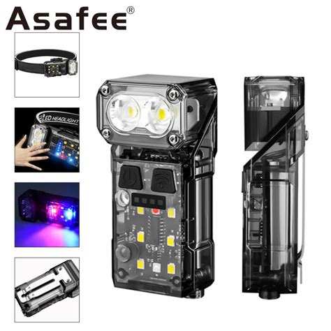 Asafee T52 EDC LED Ultra Bright Outdoor Work Light Built In Battery 4