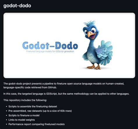 Ak On Twitter Godot Dodo The Godot Dodo Project Presents A Pipeline