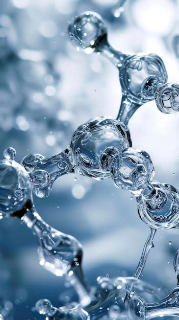 Premium Photo Threedimensional Render Of Floating Molecules