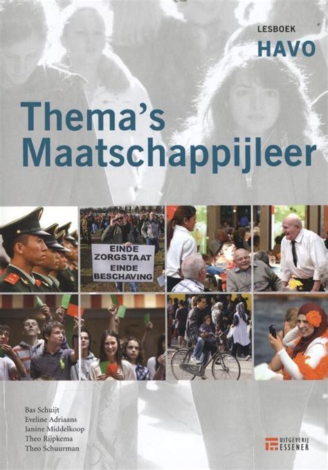 Thema S Maatschappijleer Havo Lesboek Bas Schuijt 9789086740932