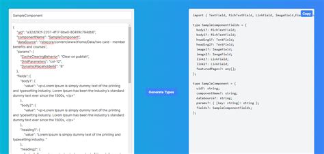 Automating TypeScript Type Generation For Sitecore JSS Templates