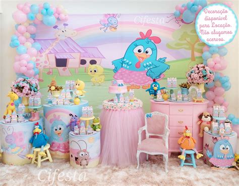 Festa Galinha Pintadinha Ideias de Decoração Dicas e Vídeos de Passo