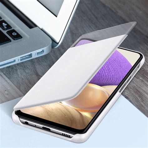 Étui Original Samsung A32 5G Fenêtre Intelligente S View Wallet Cover
