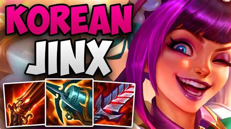 Korean Challenger Adc Carries With Jinx Challenger Jinx Adc Gameplay