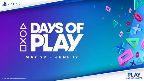 Days Of Play 2024 Sale Featuring Discounts On PlayStation 5 And PS VR2