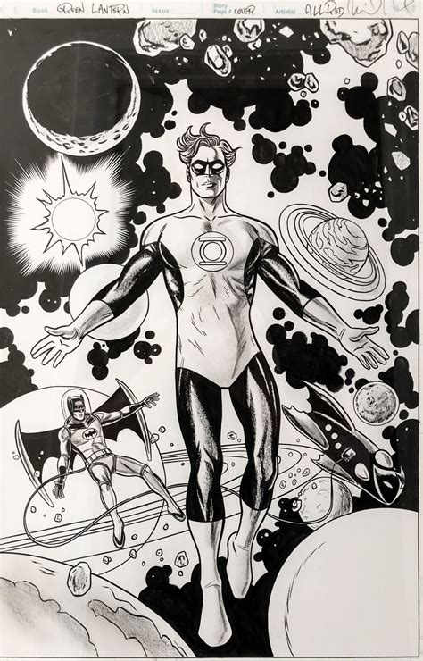 Green Lantern 31 Variant Cover By Mike Allred In E S S Permanent