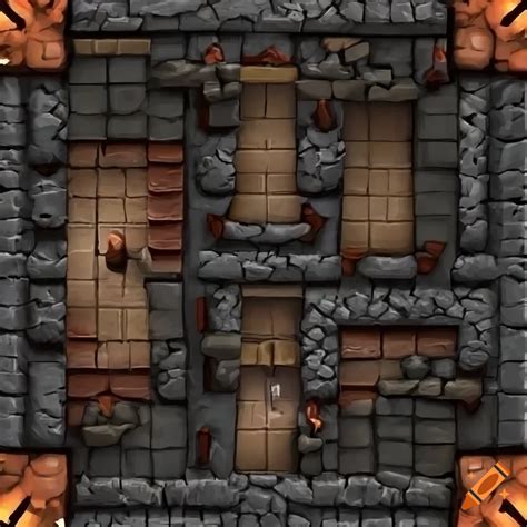Isometric Dungeon Tiles For Rpg Game On Craiyon
