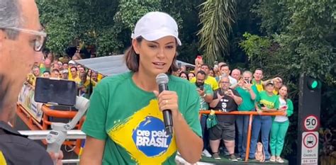 Michelle Bolsonaro faz discurso impactante na Paulista assista vídeo