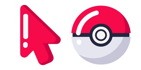 Minimal Poke Ball Cursor Custom Cursor