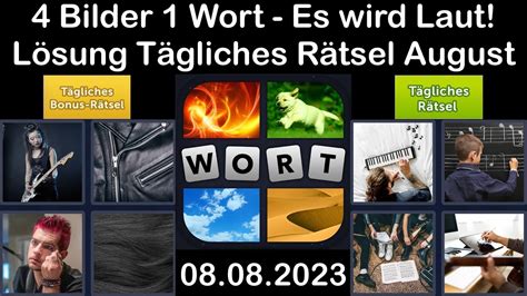 Bilder Wort Es Wird Laut L Sung T Gliches R Tsel