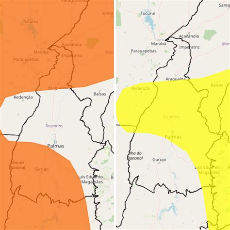 Tocantins Tem Alertas De Chuvas Intensas De Norte A Sul Veja Como Fica