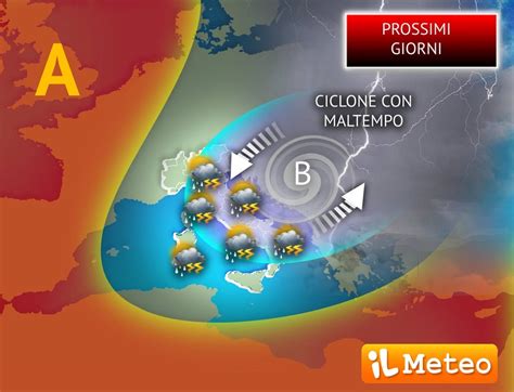 Meteo Ciclone Sull Italia Nei Prossimi Giorni In Arrivo Nubifragi