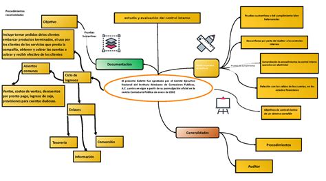 Act mapa conceptual estudio y evaluación del control internoestudio