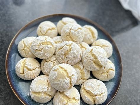 Craquelés au citron au Thermomix Cookomix