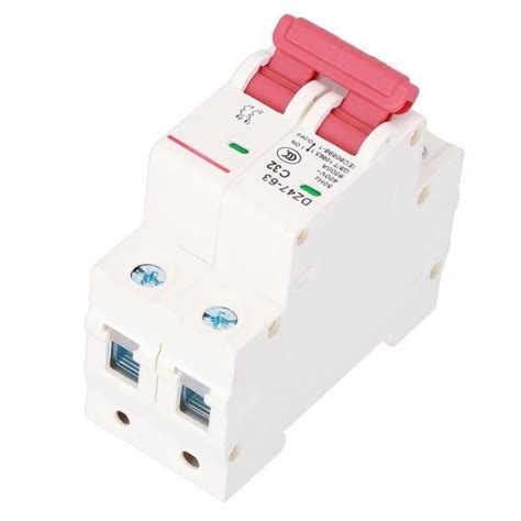 EJ Life Interrupteur De Contre Les Fuites Disjoncteur Miniature 2P