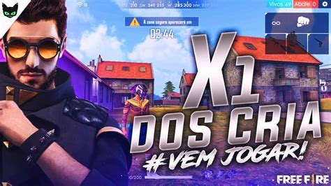 Free Fire Ao Vivo X Dos Crias Salas Premiadasolha O Capa Mo O