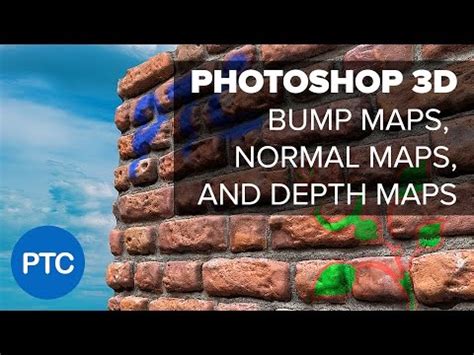 Photoshop 3D Understanding Depth Maps Bump Maps And Normal Maps