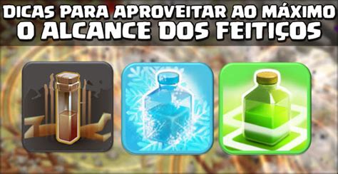 Raio de atuação dos Feitiços e Dicas Clash of Clans Dicas