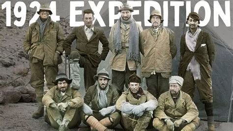 1924 British Mount Everest Expedition The Epic Of Everest